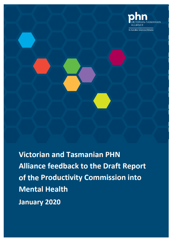 VTPHNA feedback (2020): Productivity Commission Draft Report on Mental ...